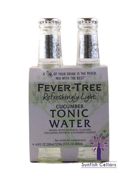 Fever Tree Cucumber Tonic Water 4pk – Sunfish Cellars