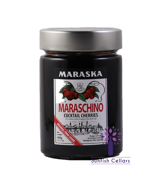 Maraska Maraschino Cherries 14oz Jar – Sunfish Cellars