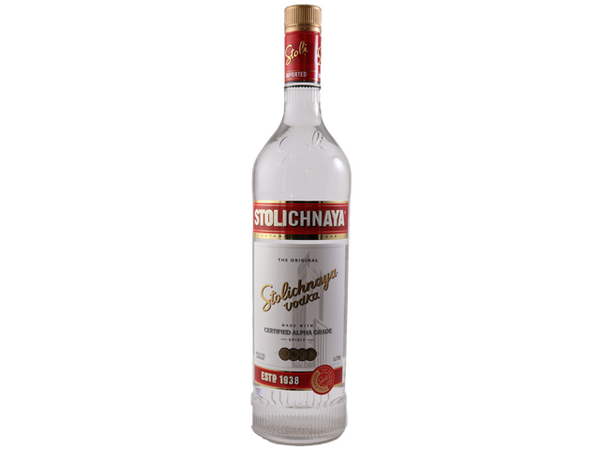 Stolichnaya Red Vodka 1L – Sunfish Cellars
